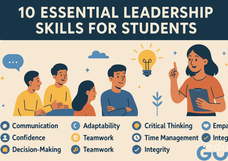 10 Essential Leadership Skills for every Students to lead