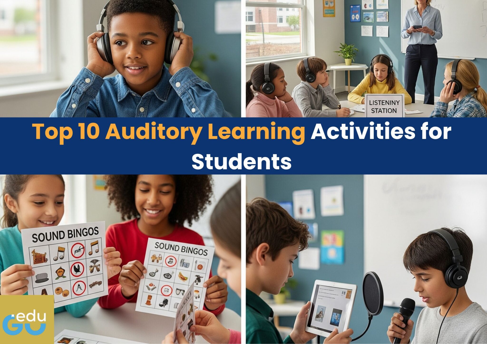 Top 10 Auditory Learning Activities for Students - Go Edu Blogs